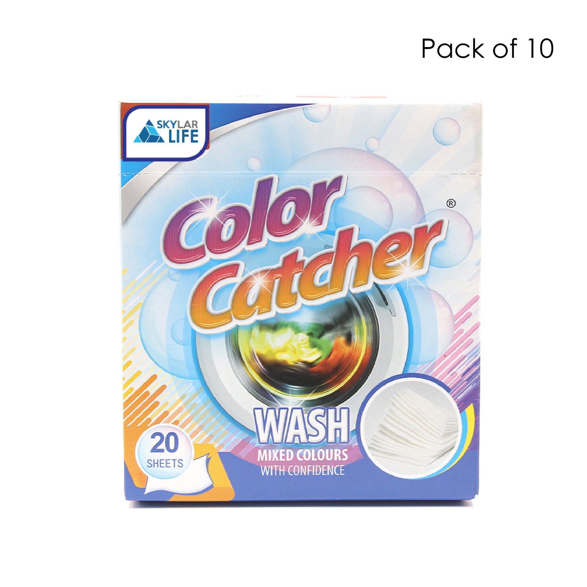 Skylarlife Color catcher Anti Cloth Dyed Leaves Laundry Color Run Remo ...